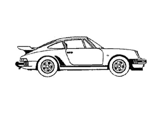 Download drawing Porsche 911 (930) Turbo 3.3 Coupe 1988 in ai pdf png ...
