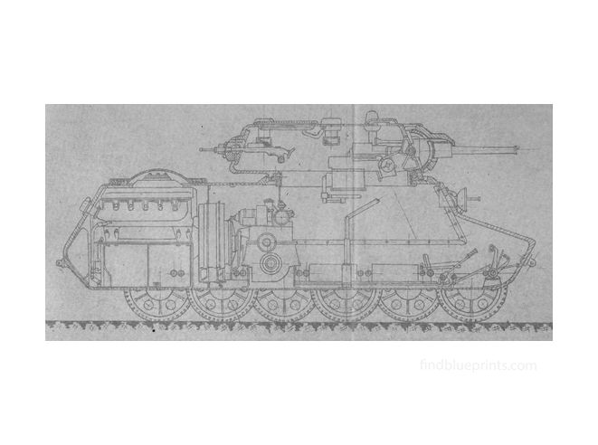 Download drawing MT-25 (abbr. Moto-Tank weighing 25 tons) in ai pdf png ...